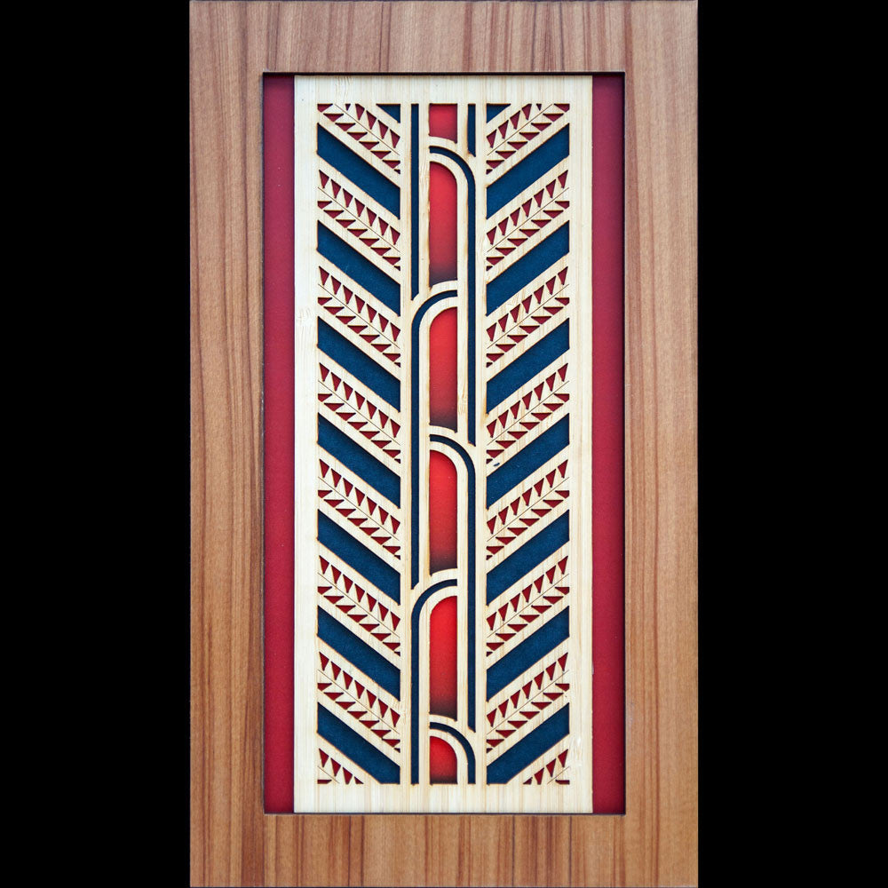 Wooden Maori Heke Wall Art – The Bone Art Place